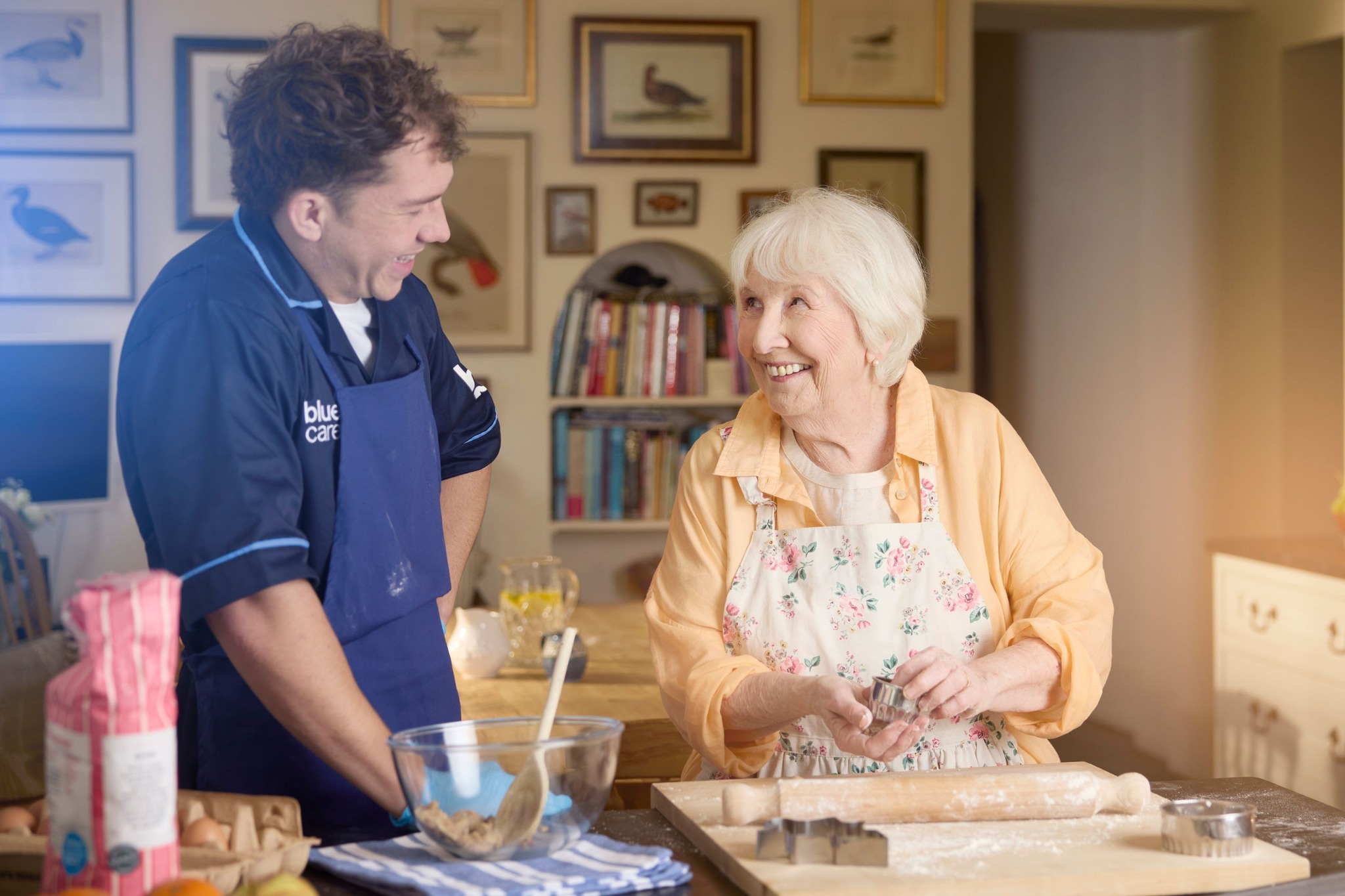 Local homecare provider ‘goes the extra mile’ with companionship care | Bluebird Care